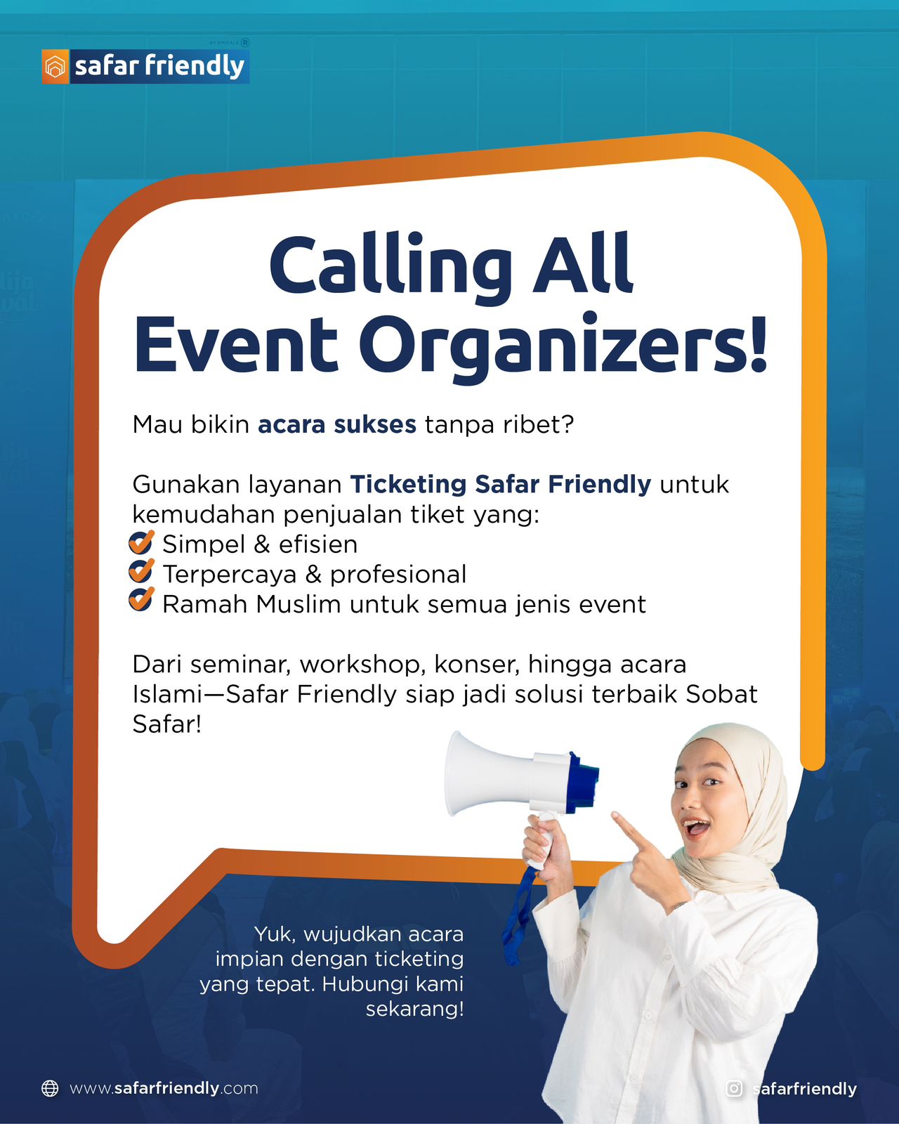 Mudahnya Mengelola Event dengan Fitur Ticketing SafarFriendly untuk ...